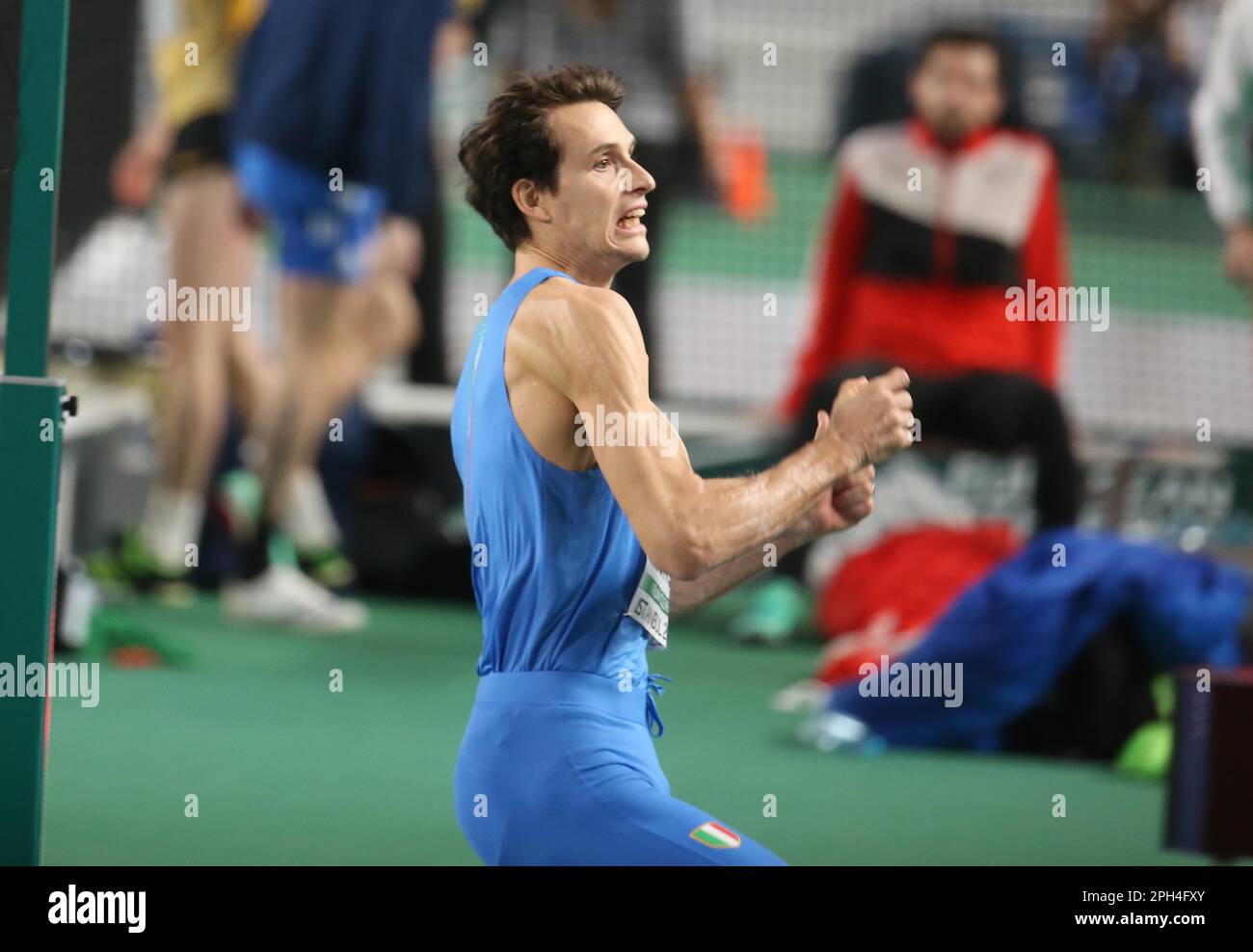 Marco FASSINOTTI of Italy High Jump Men Qualification during the ...