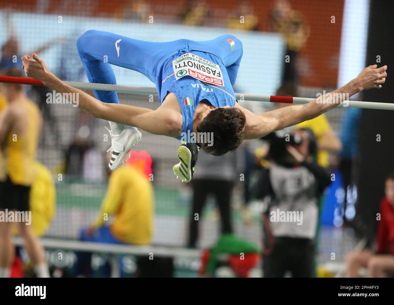 Marco FASSINOTTI of Italy High Jump Men Qualification during the ...