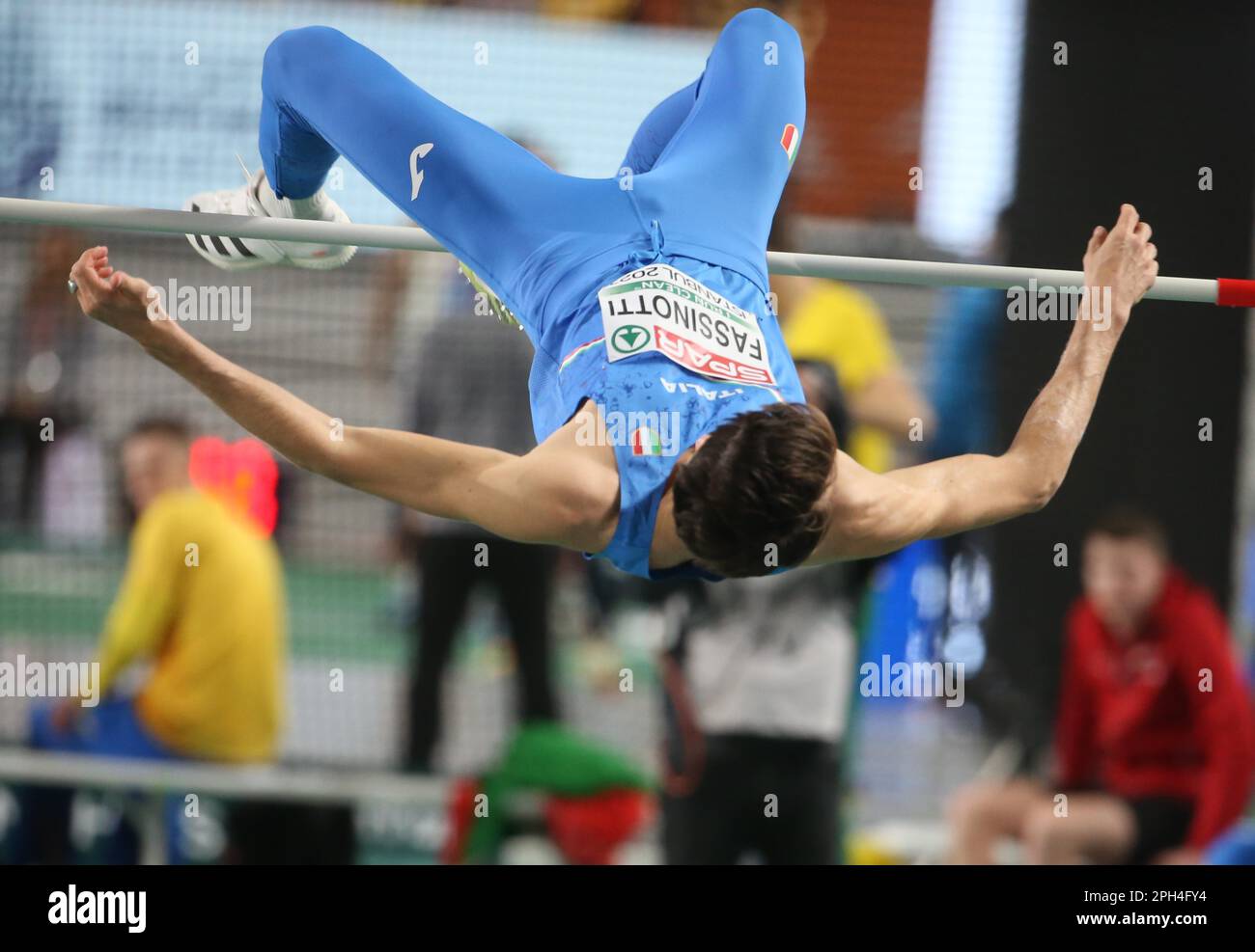 Marco FASSINOTTI of Italy High Jump Men Qualification during the ...