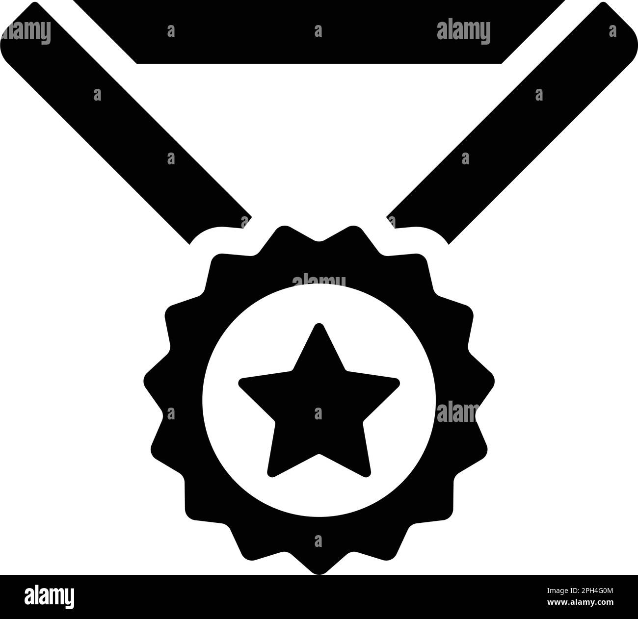 Award, medal icon. Fully editable vector EPS use for printed materials ...