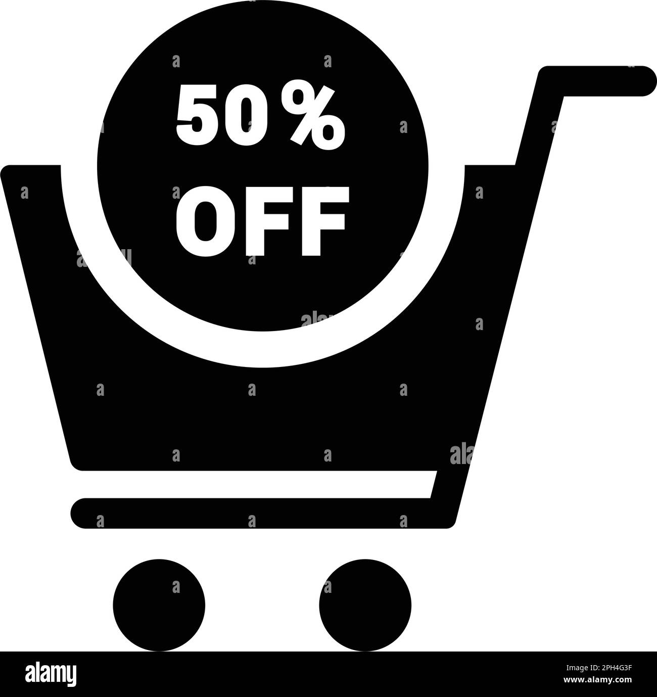 Shopping Discount icon. Fully editable vector EPS use for printed ...