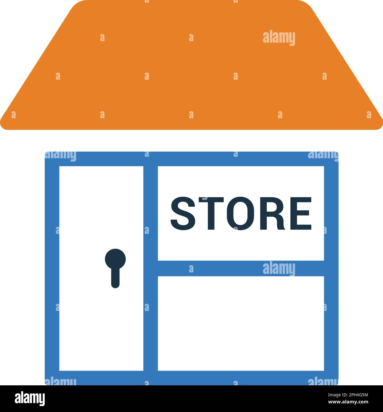 Store icon. Fully editable vector EPS use for printed materials and ...