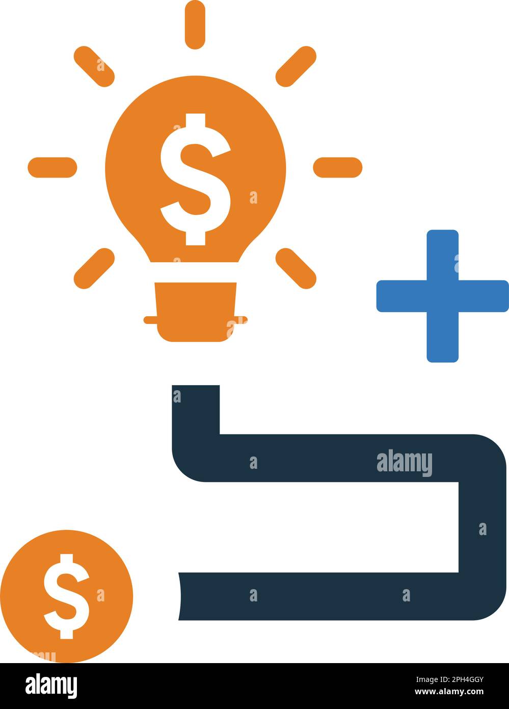 Solution line icon. Fully editable vector EPS use for printed materials ...