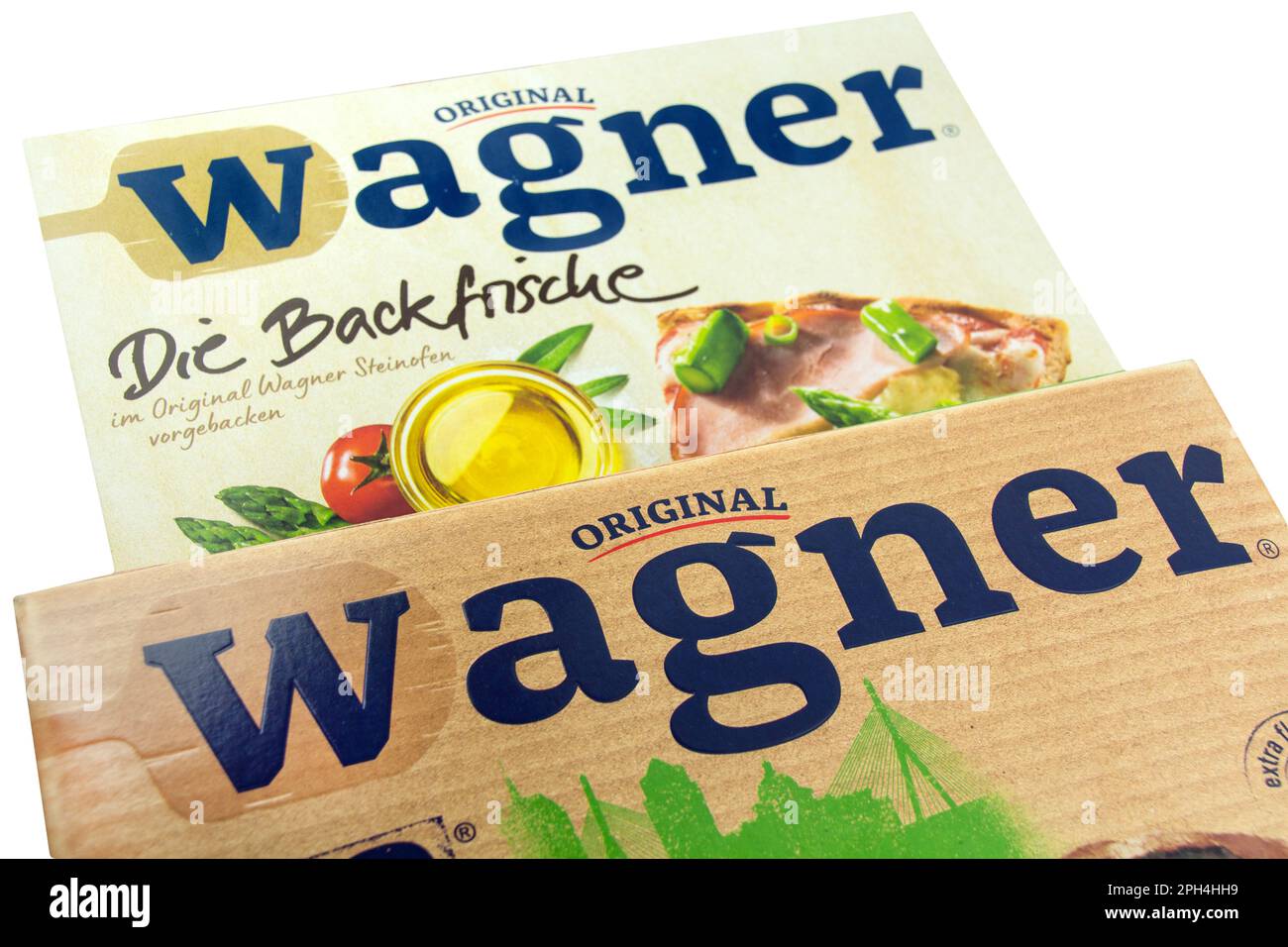 Wagner Original Pizza Die Backofenfrische Spargel Schinken Spinat Käse ...