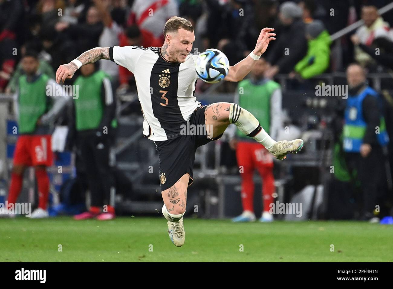 Mainz, Deutschland. 25th Mar, 2023. David RAUM (GER), action, single ...