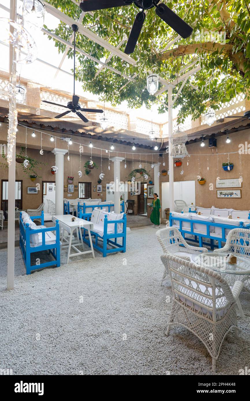 Arabian Tea House, Al Fahidi Historical District, Dubai, UAE Stock ...