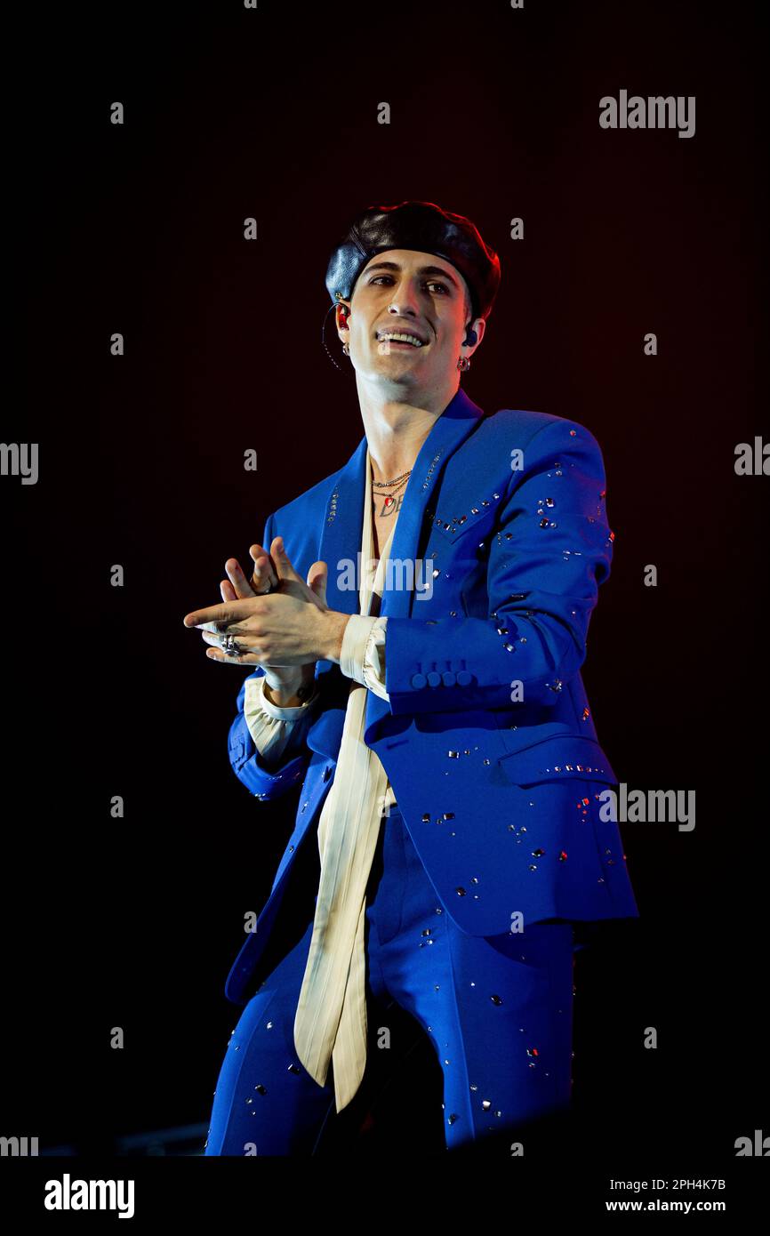 March 24, 2023, Rome, Italy: Maneskin, the most famous Italian young ...