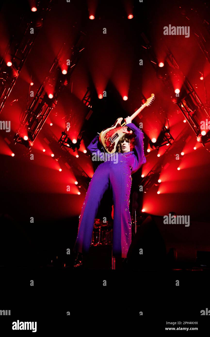 March 24, 2023, Rome, Italy: Maneskin, the most famous Italian young ...