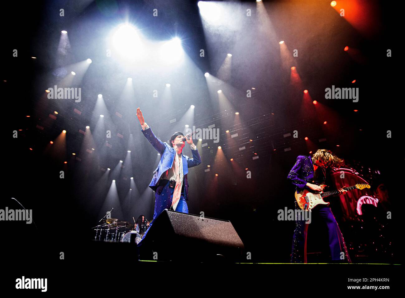 March 24, 2023, Rome, Italy: Maneskin, the most famous Italian young ...