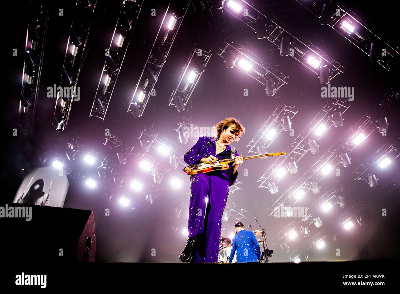 March 24, 2023, Rome, Italy: Maneskin, the most famous Italian young ...