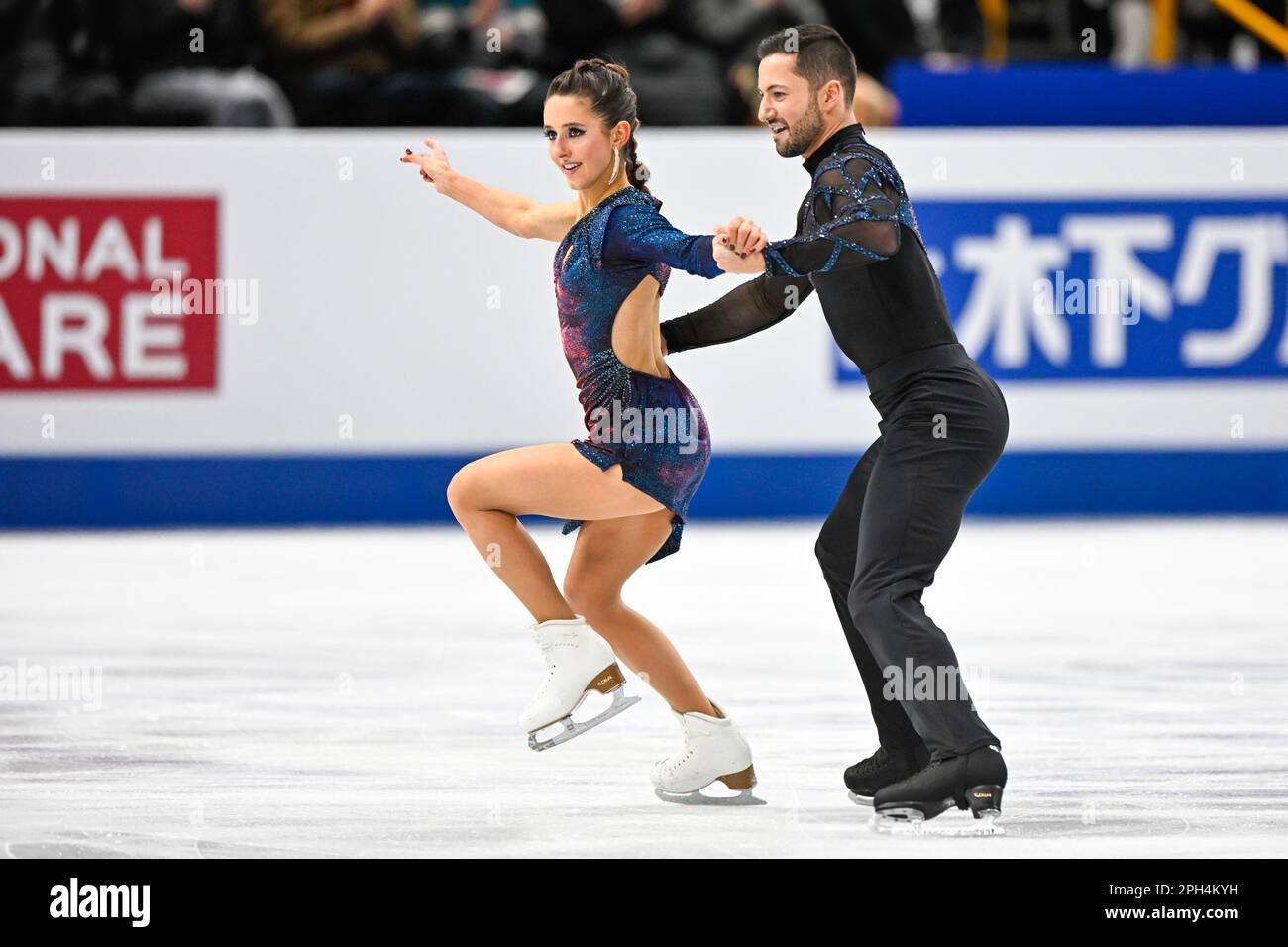 SAITAMA, JAPAN - MARCH 25: Lilah Fear and Lewis Gibson of Great Britain ...