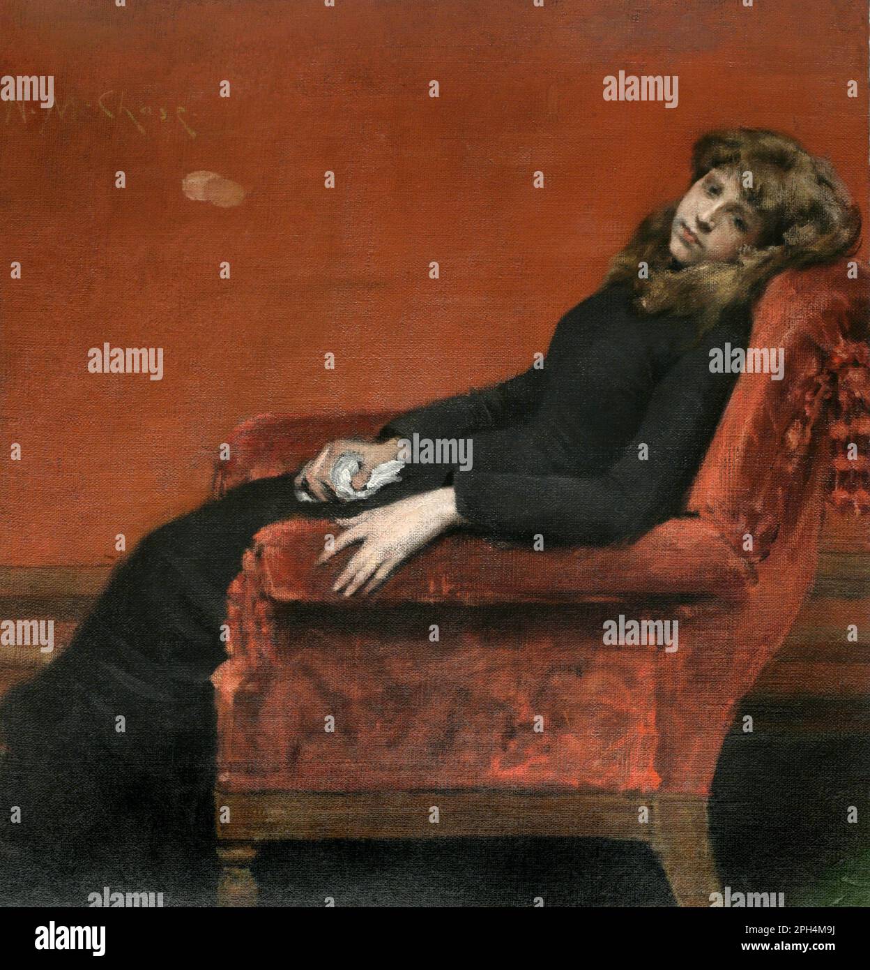 William chase painting hi-res stock photography and images - Alamy