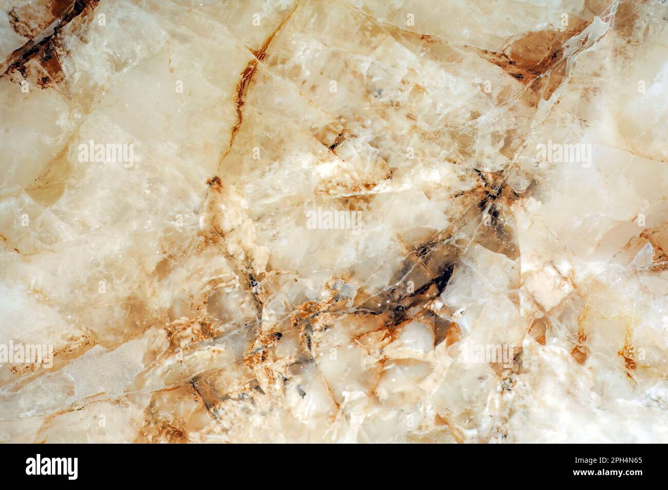 Rusty texture of light marble, imitation of Spanish natural stone. Warm ...