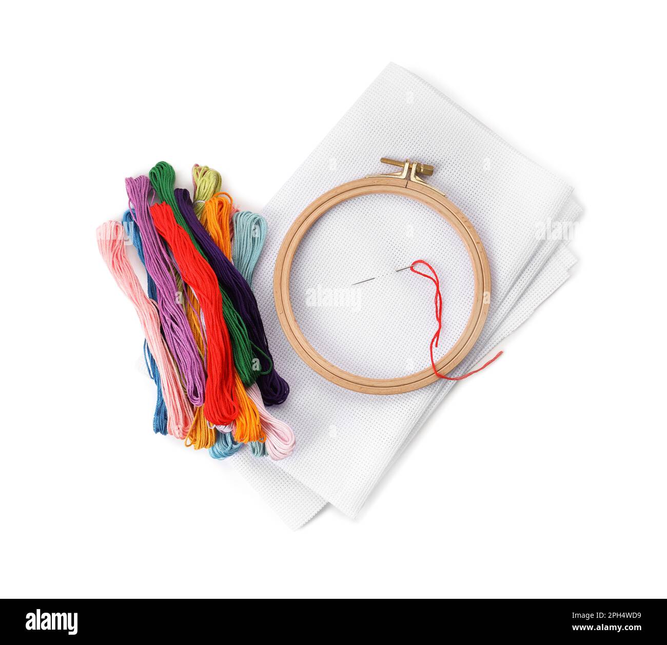 Embroidery floss needle Cut Out Stock Images & Pictures - Alamy
