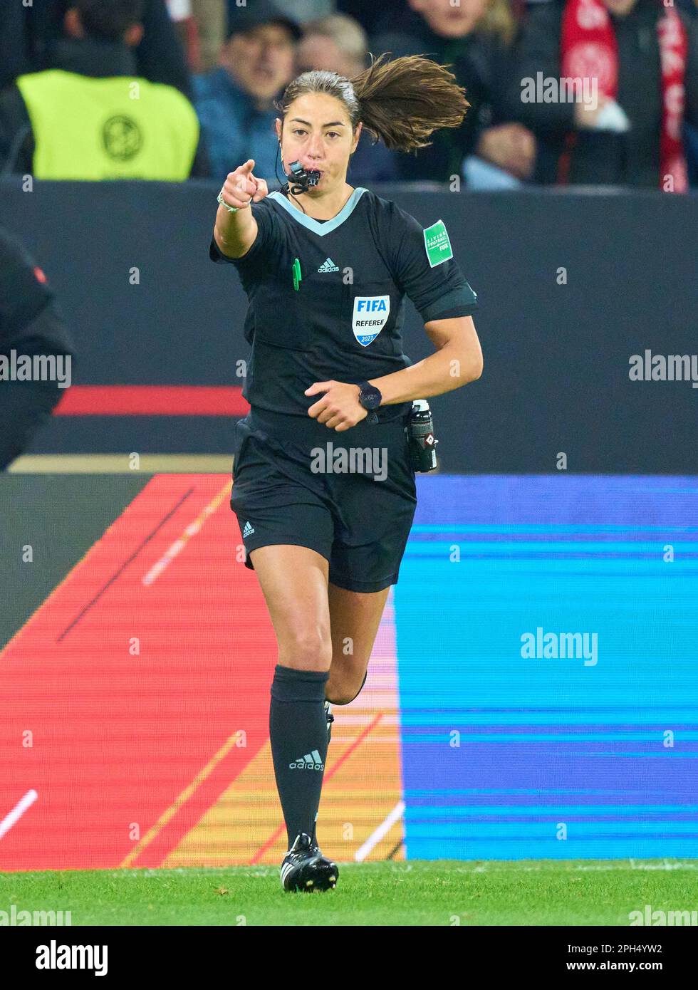 referee Maria Sole Caputi (ITA) gives penalty after VAR correction, in ...