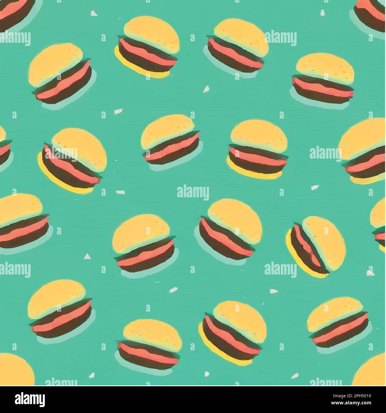 Frozen burgers Stock Vector Images - Alamy
