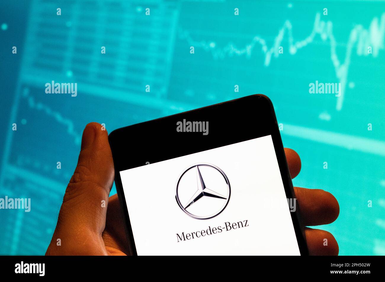 China. 15th Feb, 2023. In this photo illustration, the German ...