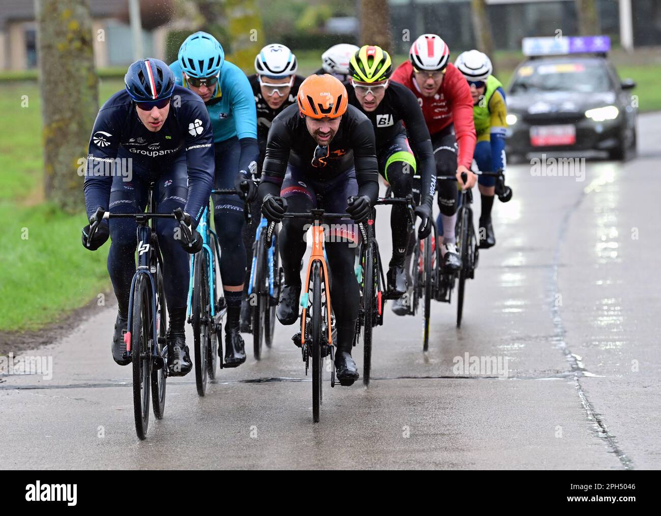 Wevelgem, Belgium. 26th Mar, 2023. Belgian Greg Van Avermaet of AG2R ...