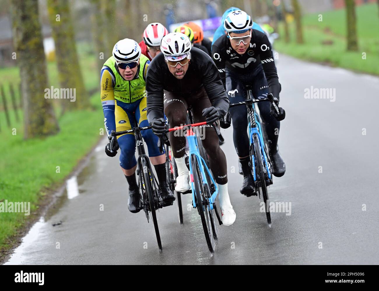 Wevelgem, Belgium. 26th Mar, 2023. Belgian Greg Van Avermaet of AG2R ...