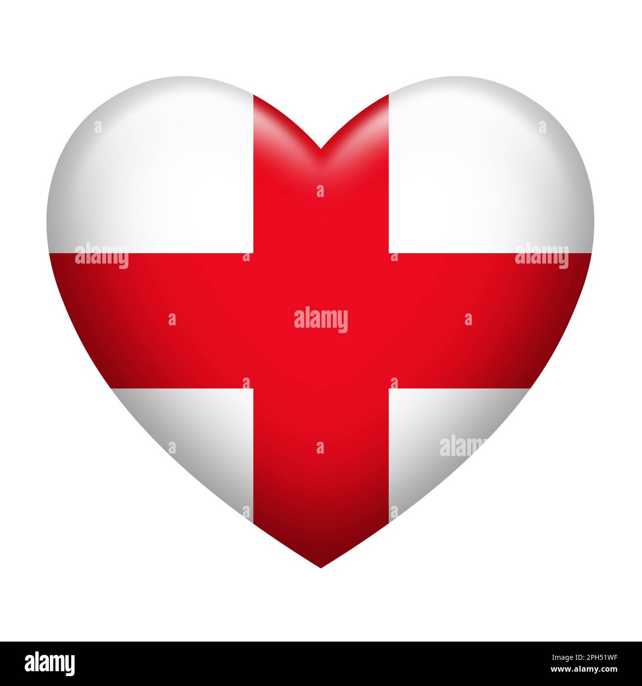 England Flag Shape