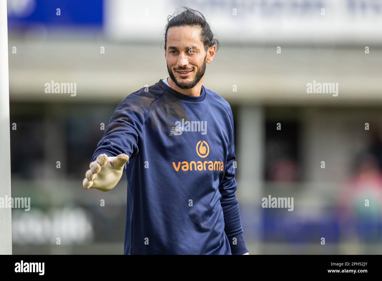 Hereford Football Club goalkeeper Dino Visser. Photo by Craig Anthony ...