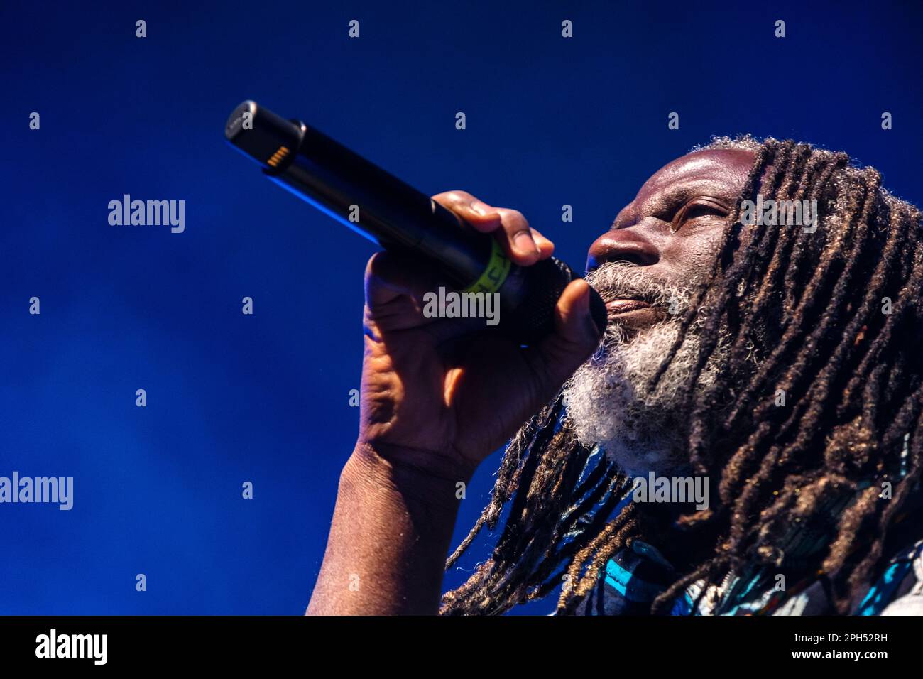 The ivorian reggae singer Tiken Jah Fakoly performs live in Brussels ...