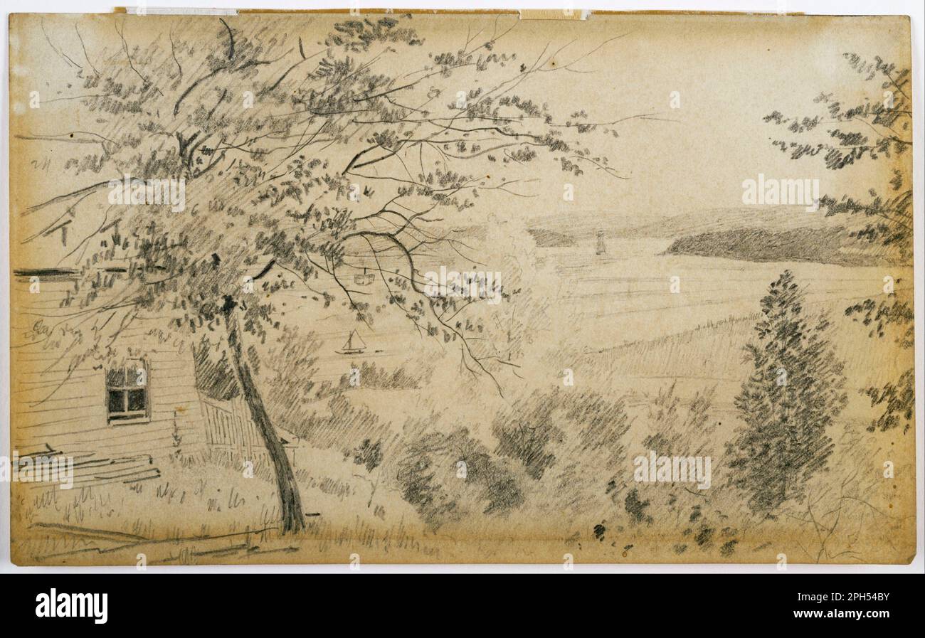 Hudson River by Louis Michel Eilshemius Stock Photo - Alamy