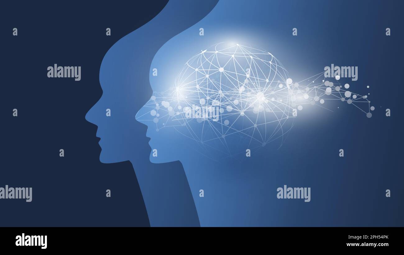 Machine Learning, Artificial Intelligence, Cloud Computing and Networks Design Concept with ...