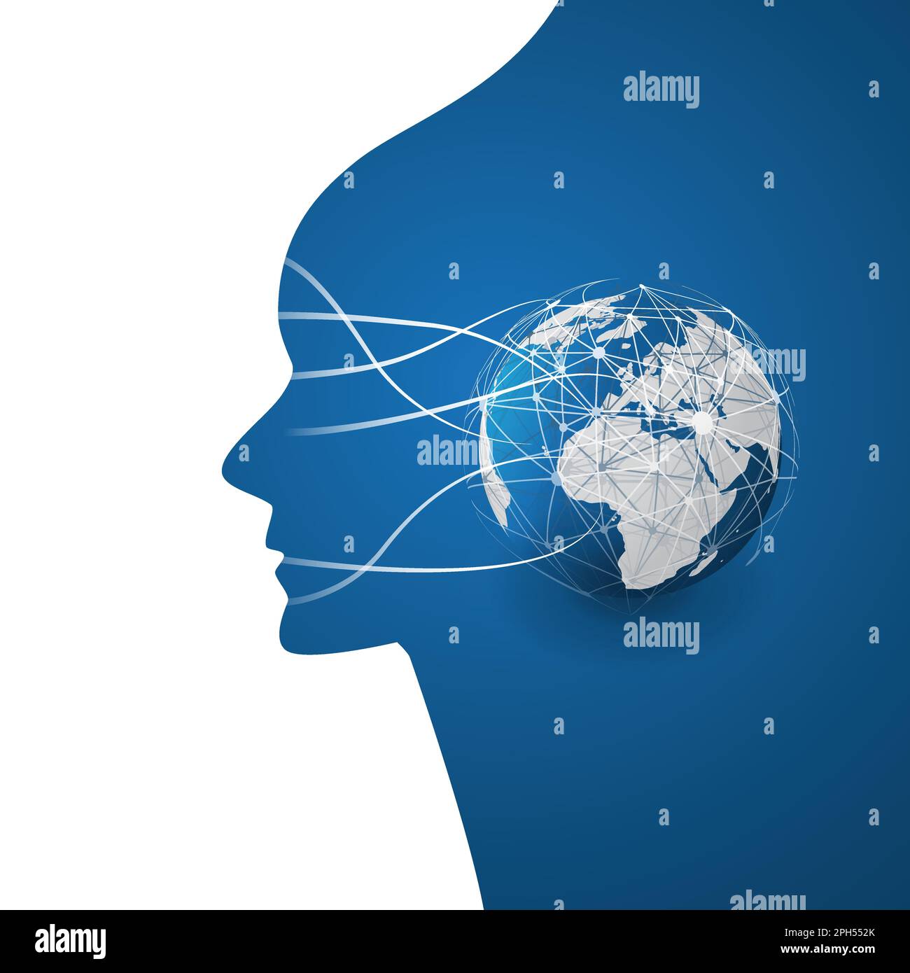 Modern Style Futuristic Machine Learning, Artificial Intelligence, Cloud Computing and IoT ...