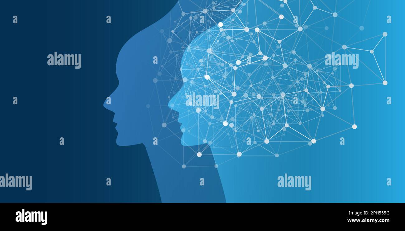 Machine Learning, Artificial Intelligence, Cloud Computing and Networks Design Concept with ...