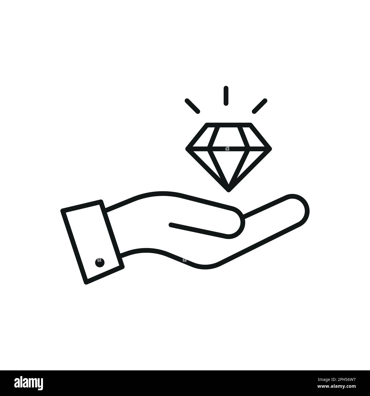 Support, present, charity signs. Monochrome symbol for web sites ...