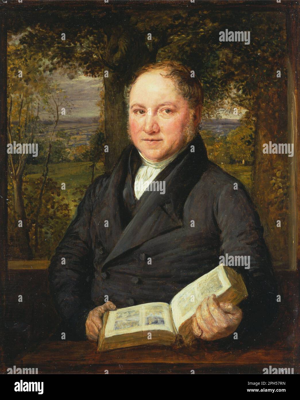 John Varley 1820 by John Linnell Stock Photo - Alamy