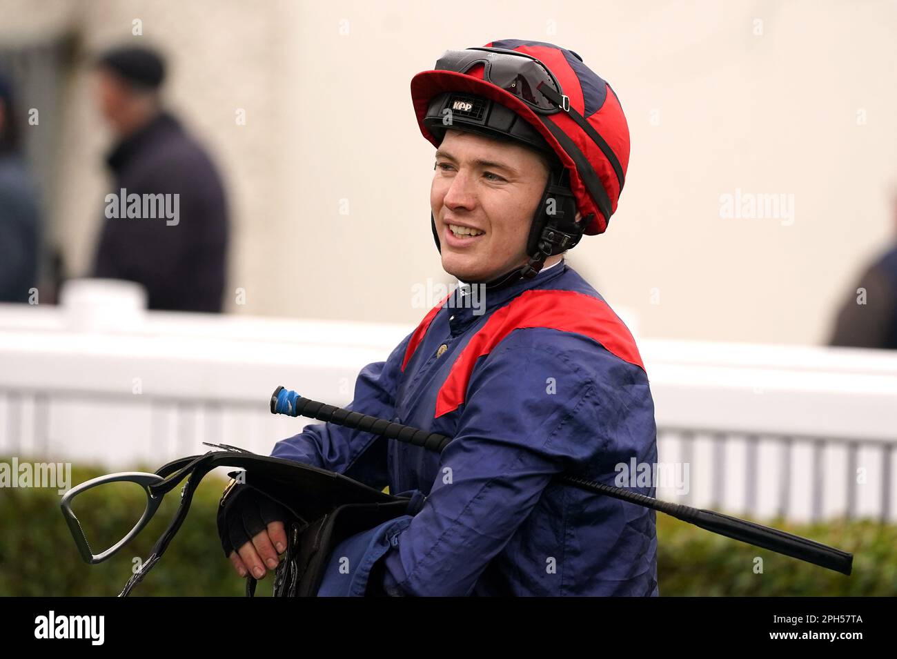 Jockey Colin Keane after winning the Kuroshio At Compas Stallions ...