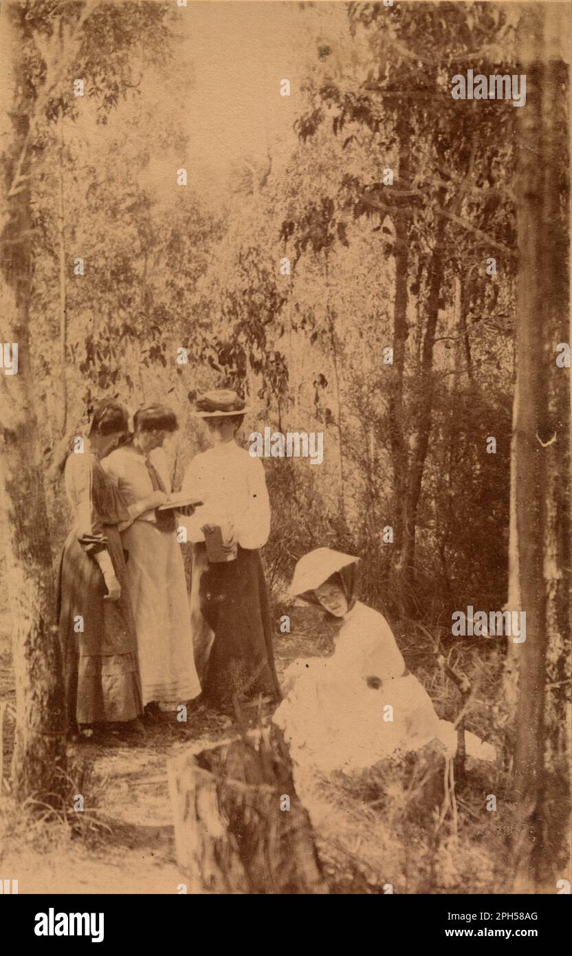 Another Camp Snap 1904 by Archibald James Campbell Stock Photo - Alamy