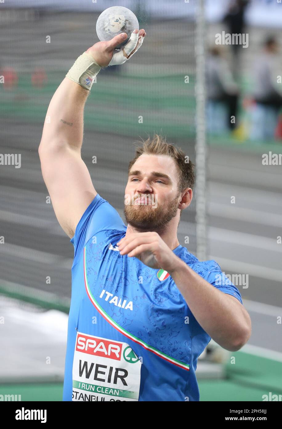 Zane WEIR of Italy Shot Put Men Final during the European Athletics ...