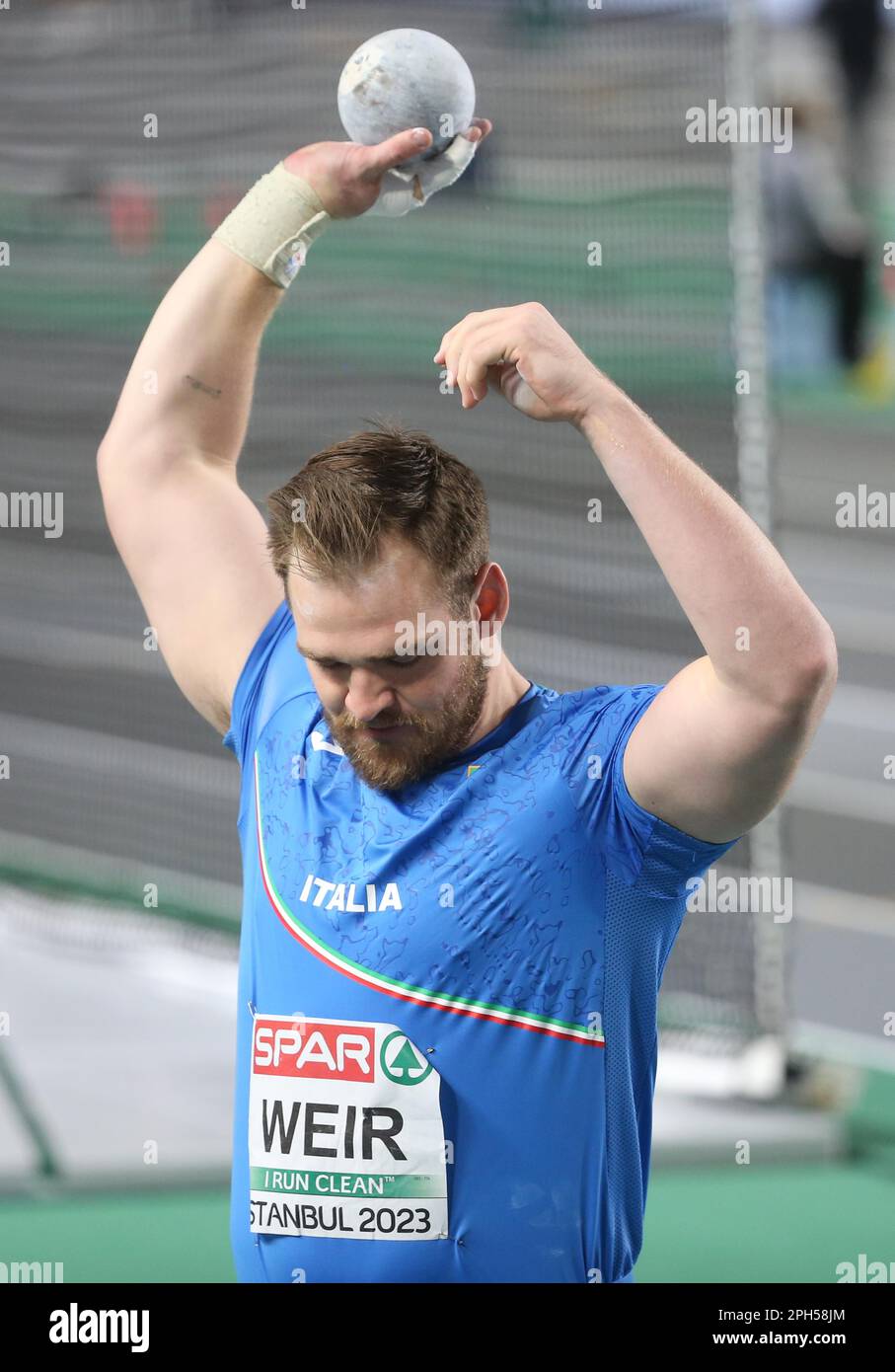 Zane WEIR of Italy Shot Put Men Final during the European Athletics ...