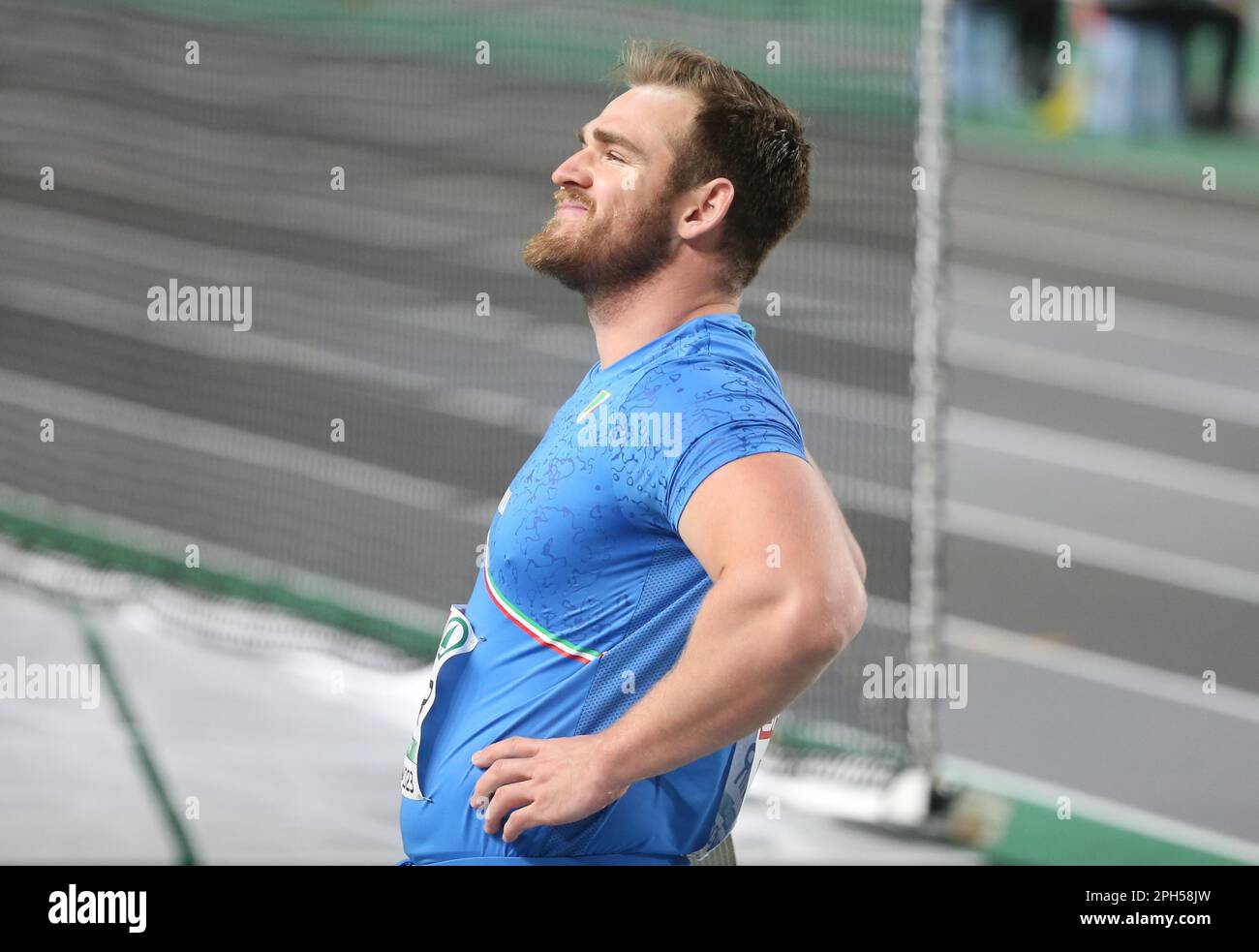Zane WEIR of Italy Shot Put Men Final during the European Athletics ...
