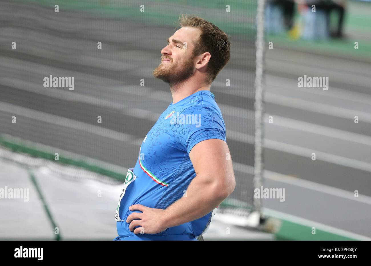 Zane WEIR of Italy Shot Put Men Final during the European Athletics ...