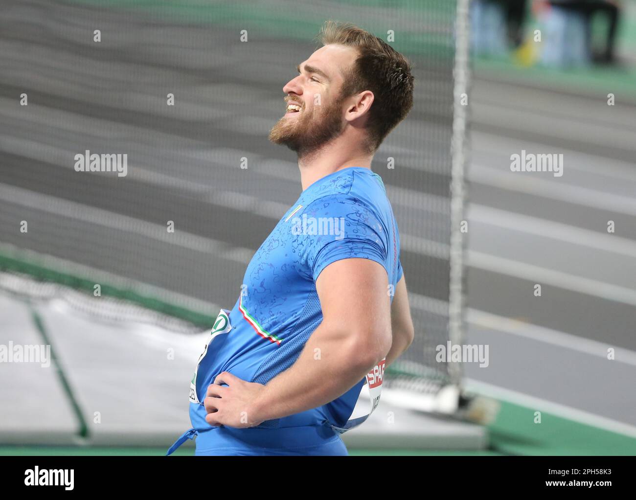 Zane WEIR of Italy Shot Put Men Final during the European Athletics ...