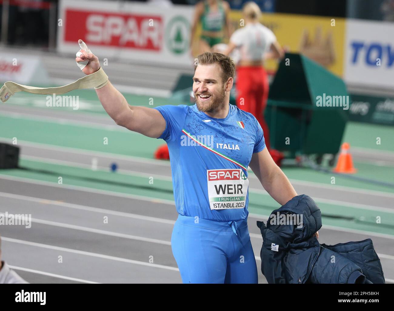 Zane WEIR of Italy Shot Put Men Final during the European Athletics ...