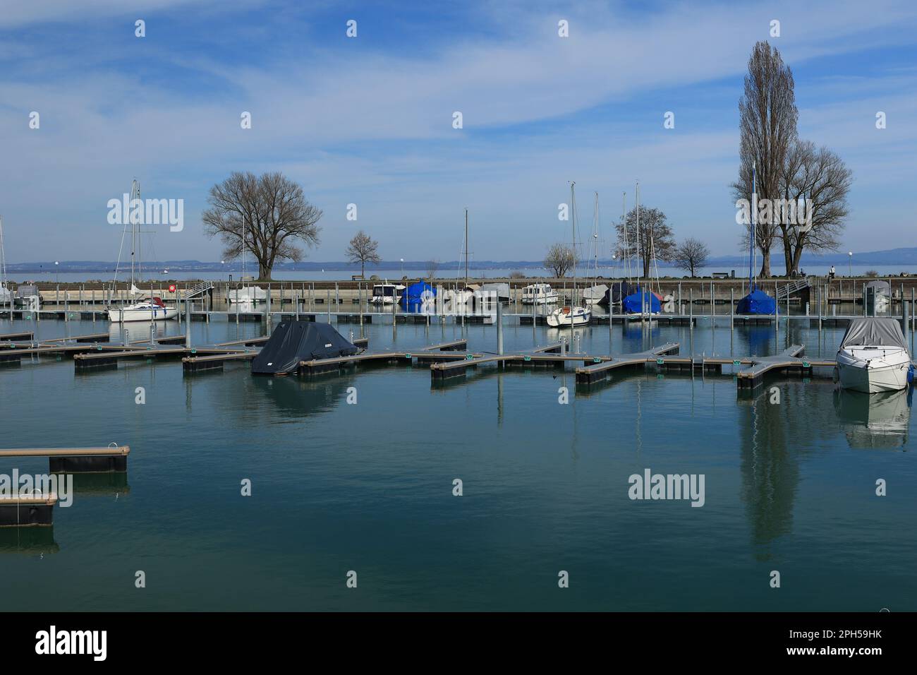 Impressionen aus Romanshorn am Bodensee in der Schweiz Stock Photo - Alamy
