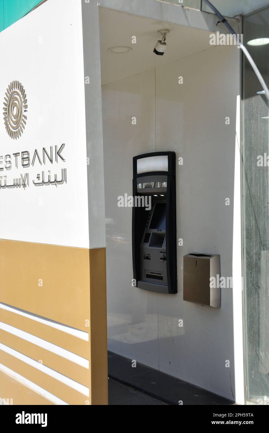 ATM, Banking, Amman, Jordan Stock Photo - Alamy