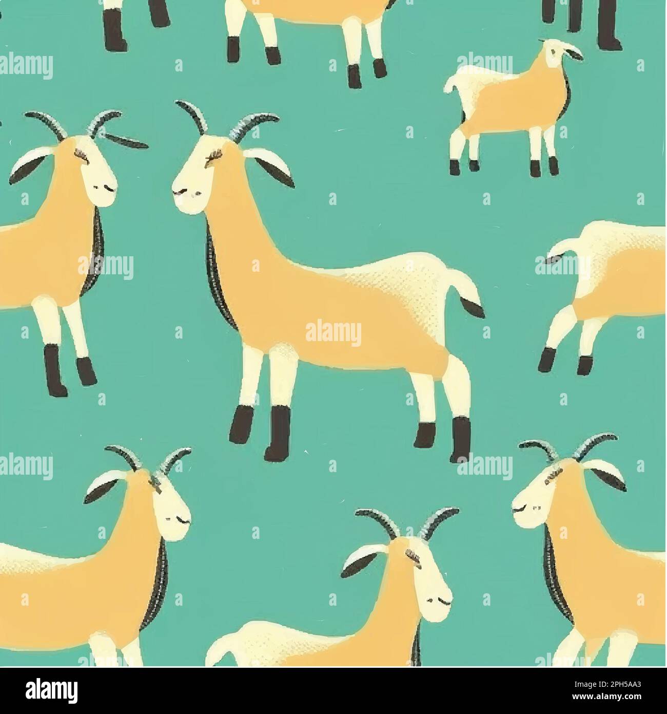 Exotic goat Stock Vector Images - Alamy
