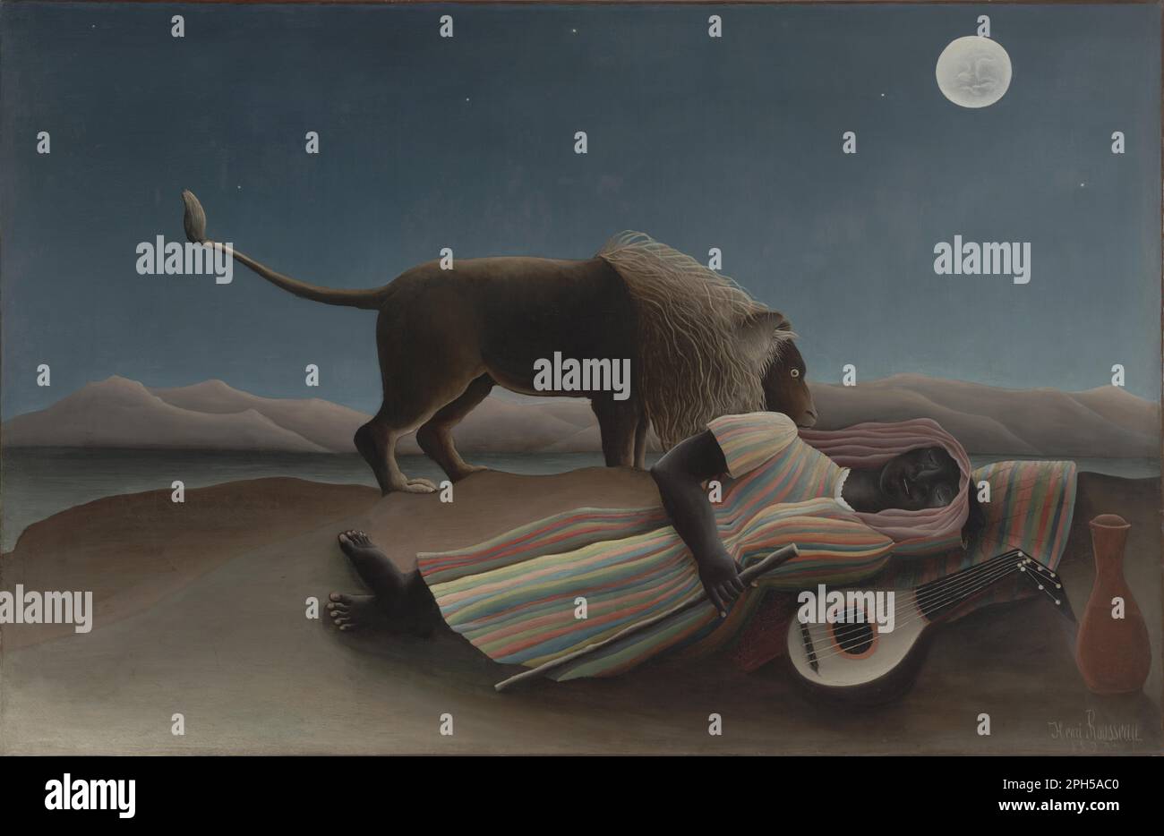 The Sleeping Gypsy 1897 by Henri Rousseau Stock Photo - Alamy