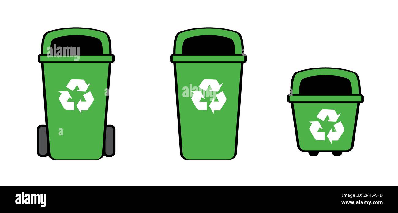 Wheelie dust dustbin Cut Out Stock Images & Pictures - Alamy