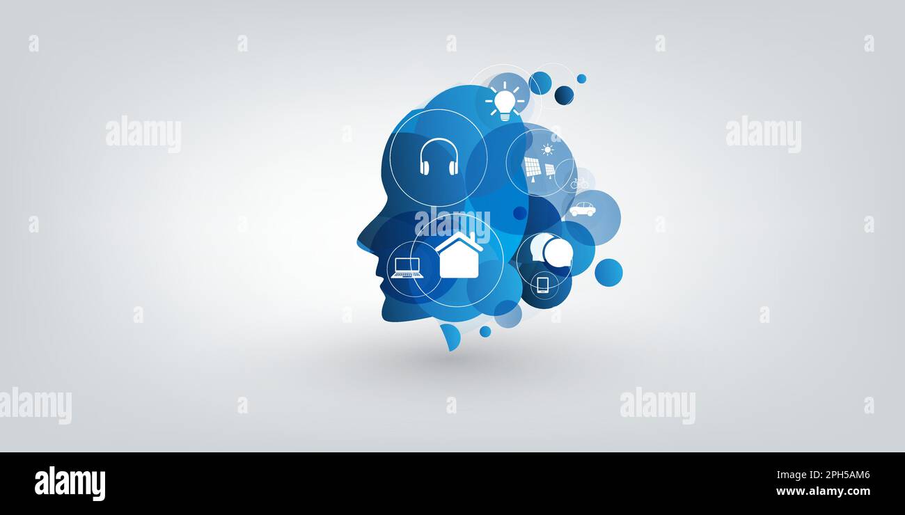 Abstract Technology Machine Learning Artificial Intelligence Cloud