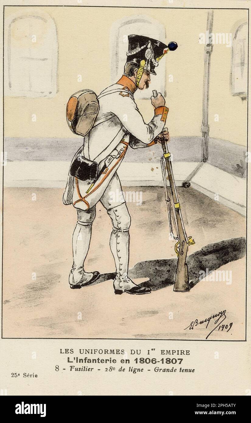 Grenadier d'infanterie de ligne hi-res stock photography and images - Alamy