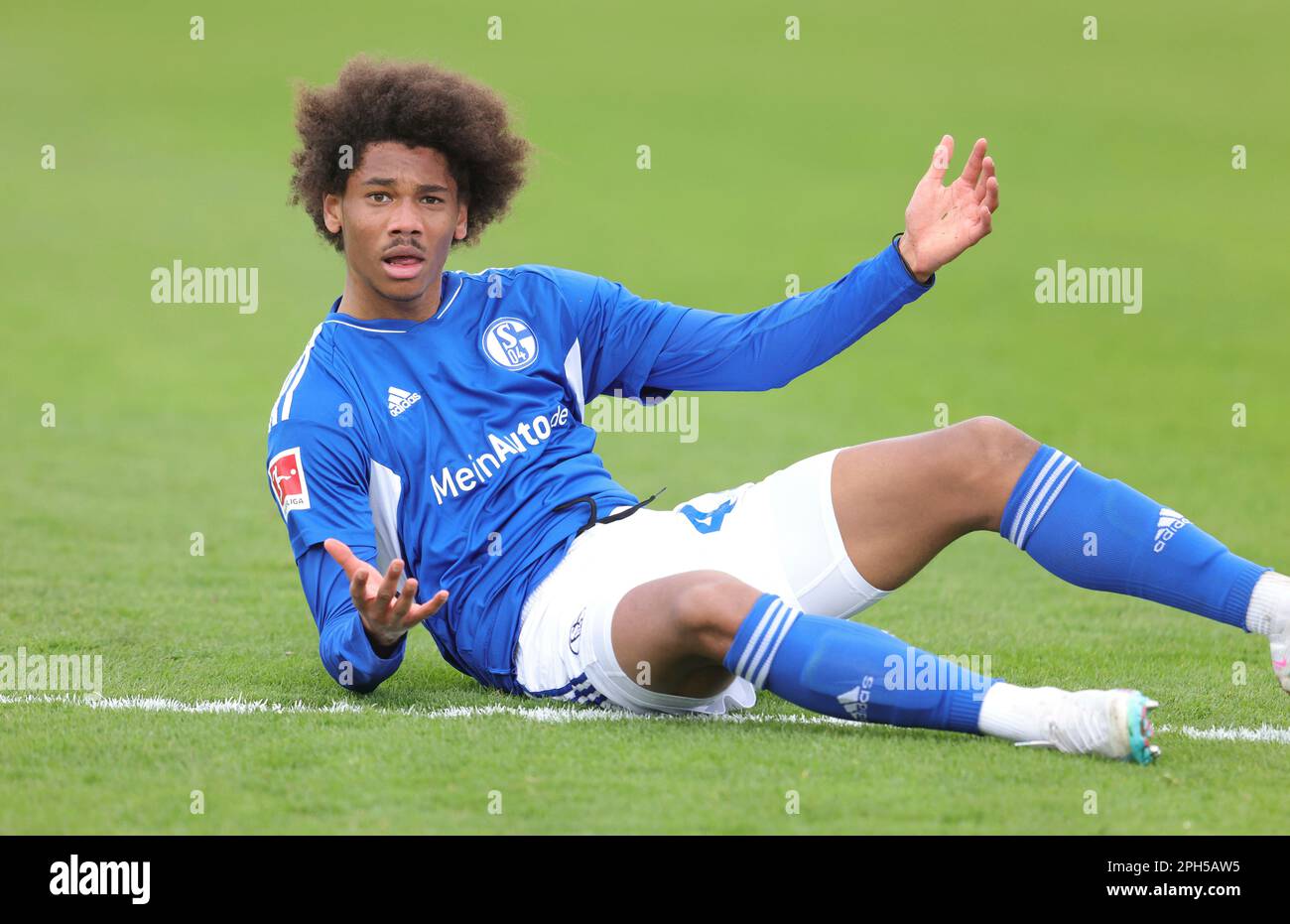 Gelsenkirchen, Deutschland. 24th Mar, 2023. firo : 03/24/2023, football ...