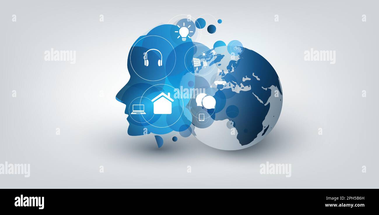 Abstract Technology Machine Learning Artificial Intelligence Cloud