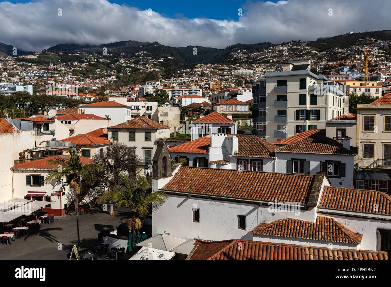 Beautiful old church rooftop cityscape hi-res stock photography and ...